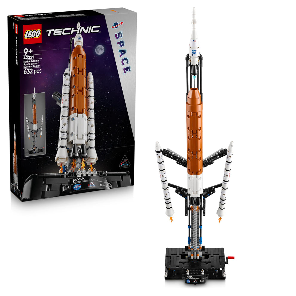 LEGO 42221 Technic NASA Artemis Space Launch System Rocket - Interacti ...